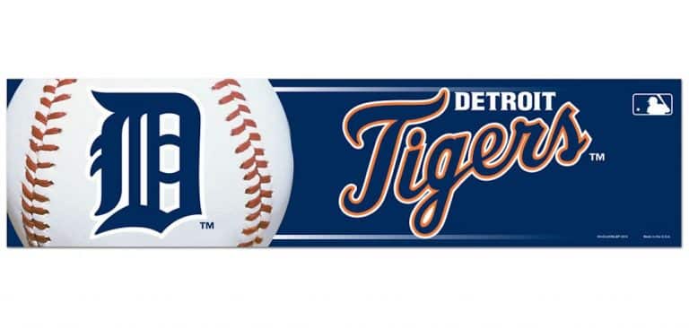 Detroit Tigers MLB Bumper Sticker - Detroit Game Gear