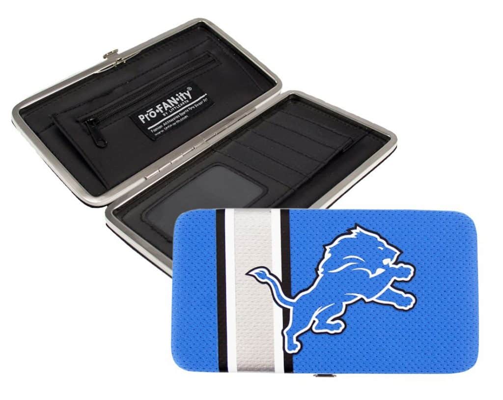 Detroit Lions NFL Shell Mesh Wallet - Detroit Game Gear
