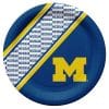 Michigan Wolverines NCAA Disposable Paper Plates - Detroit Game Gear