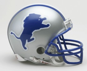 Detroit Lions NFL 1983-2002 Throwback Replica Mini Helmet w/ Z2B Face ...