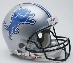 Detroit Lions NFL Pro Line Helmet - Detroit Game Gear