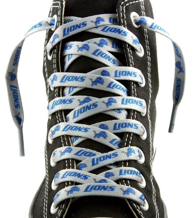 Detroit Lions NFL Shoe Laces - 54″ - Detroit Game Gear