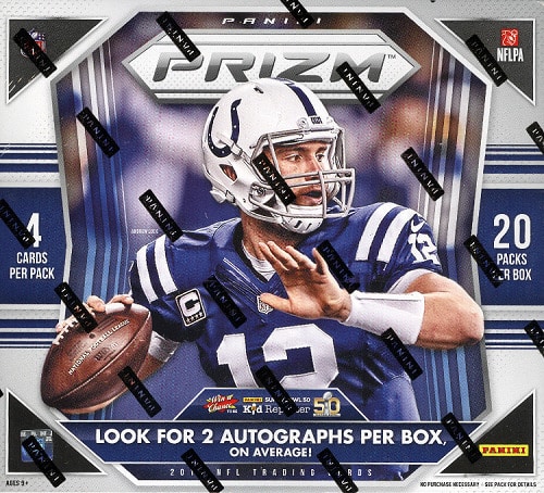 2015 PANINI PRIZM FOOTBALL HOBBY SEALED BOX - Detroit Game Gear