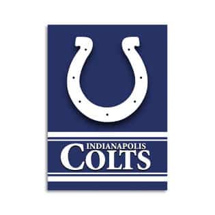 Indianapolis Colts 28"x40" 2-Sided Banner - Detroit Game Gear