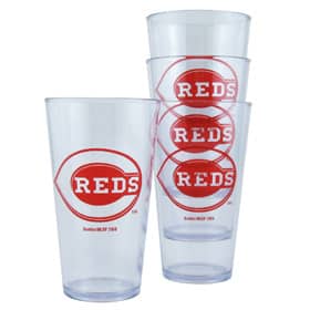 Cincinnati Reds Plastic Pint Glass Set - Detroit Game Gear