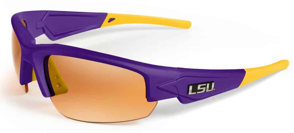 LSU Tigers Sunglasses - Dynasty 2.0 Purple with Yellow Tips - Detroit ...