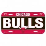 Chicago Bulls License Plate - Detroit Game Gear