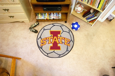 Iowa State University Soccer Ball Mat - Detroit Game Gear