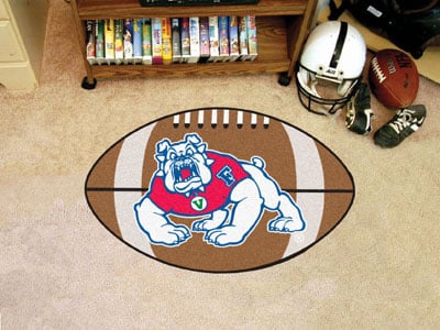 Fresno State Football Rug 22"x35" - Detroit Game Gear