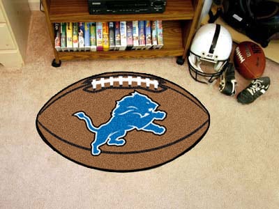 Detroit Lions Football Rug 22"x35" - Detroit Game Gear
