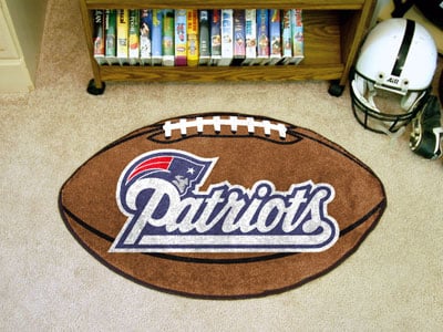 New England Patriots Football Rug 22"x35" - Detroit Game Gear