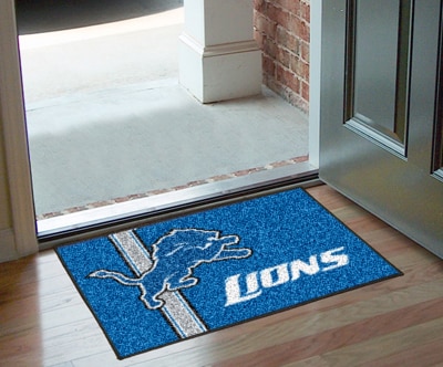 Detroit Lions Starter Rug 20"x30" - Detroit Game Gear