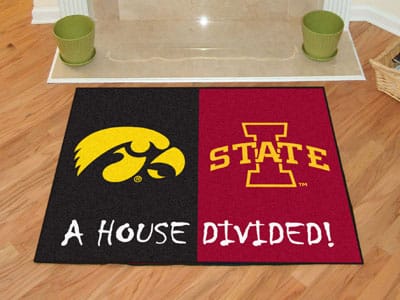 Iowa - Iowa State House Divided Rugs 34"x45" - Detroit Game Gear