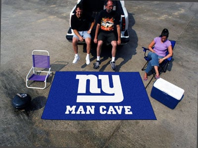 New York Giants Man Cave UltiMat Rug 60"x96" - Detroit Game Gear