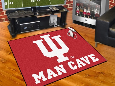 Indiana University Man Cave All-Star Rug 34"x45" - Detroit Game Gear