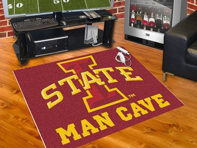 Iowa State University Man Cave All-Star Rug 34"x45" - Detroit Game Gear