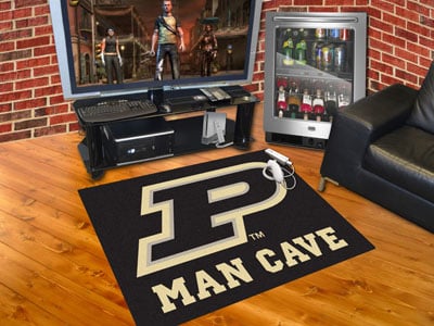 Purdue University Man Cave All-Star Rug 34"x45" - Detroit Game Gear