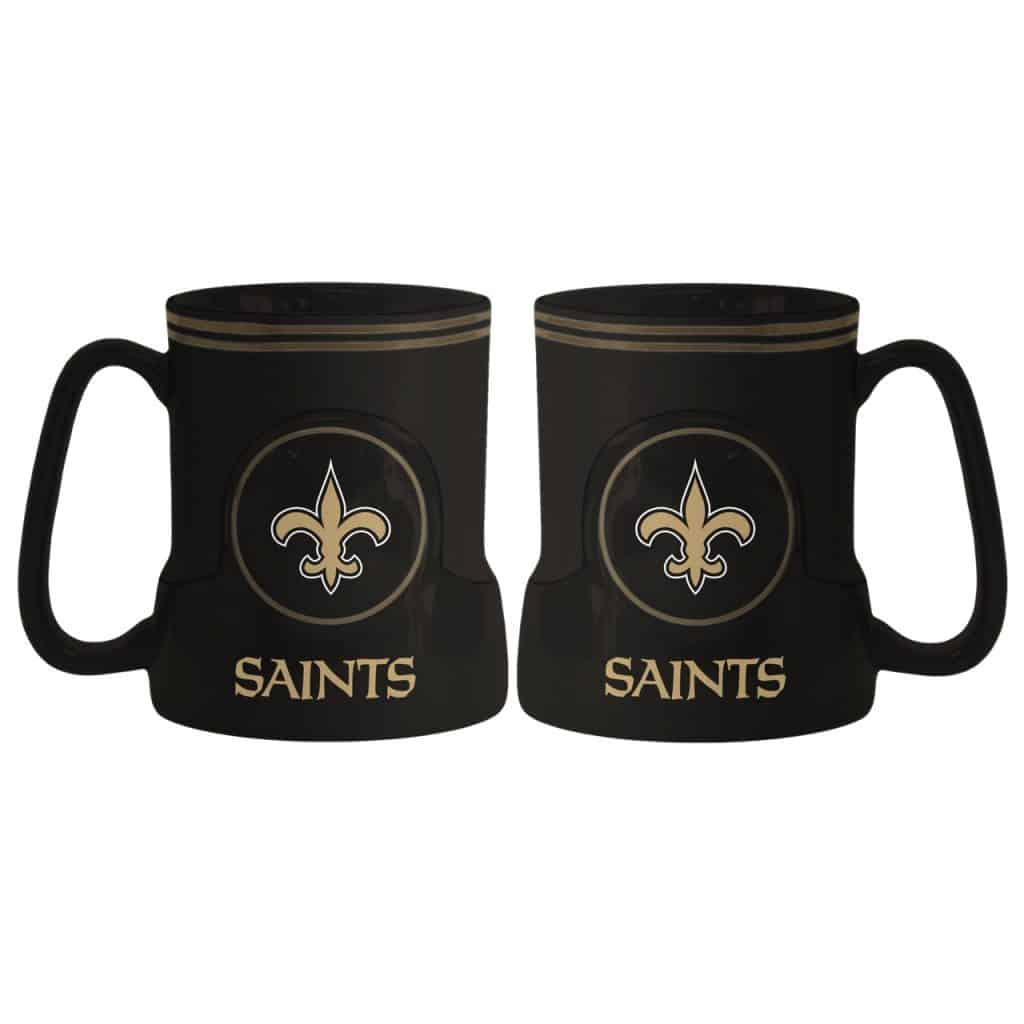 New Orleans Saints Coffee Mug - 18oz Game Time - Detroit Game Gear