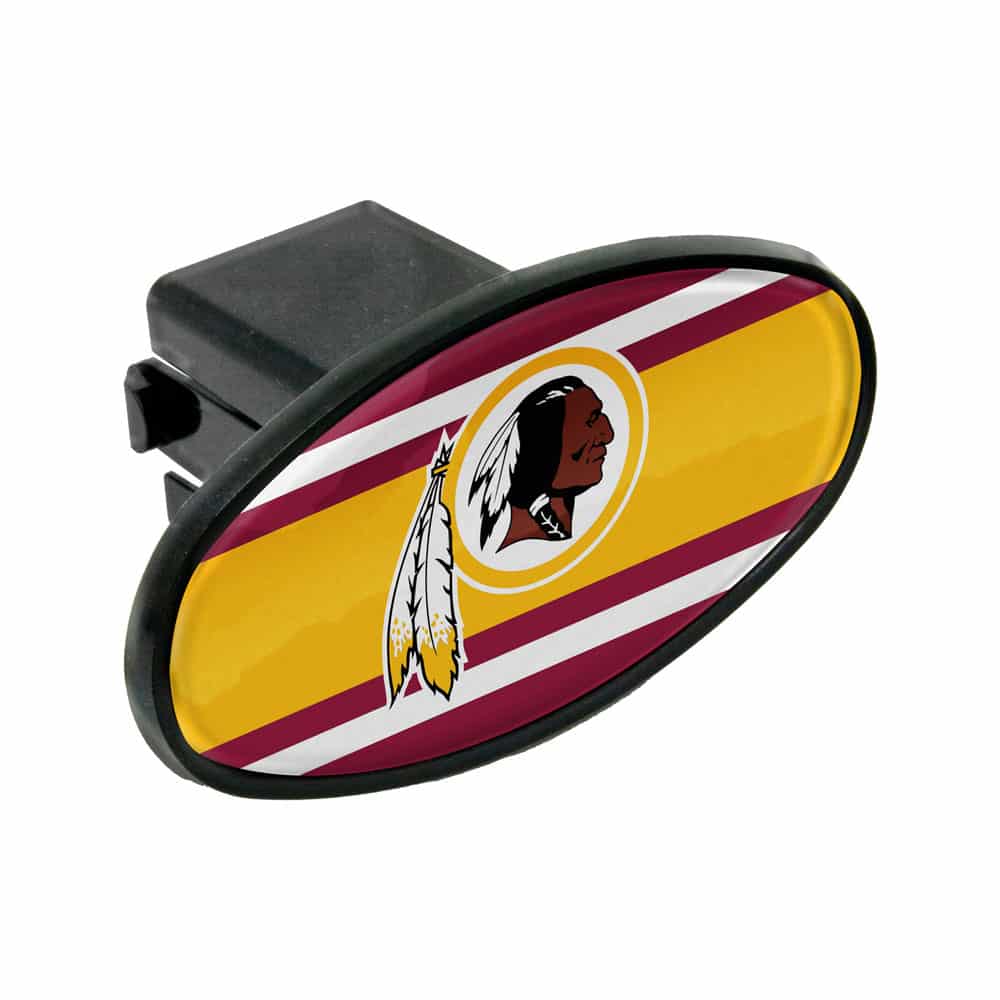 Washington Redskins Trailer Hitch Maroon Yellow Plastic Oval Cover ...