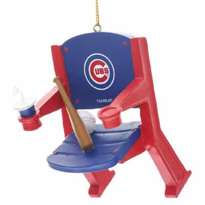 Chicago Cubs Stadium Chair Ornament - Detroit Game Gear