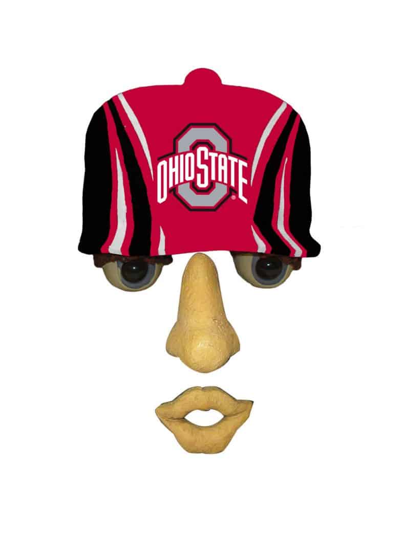 Ohio State Buckeyes Forest Face - Detroit Game Gear