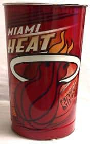 Miami Heat 15" Waste Basket - Detroit Game Gear
