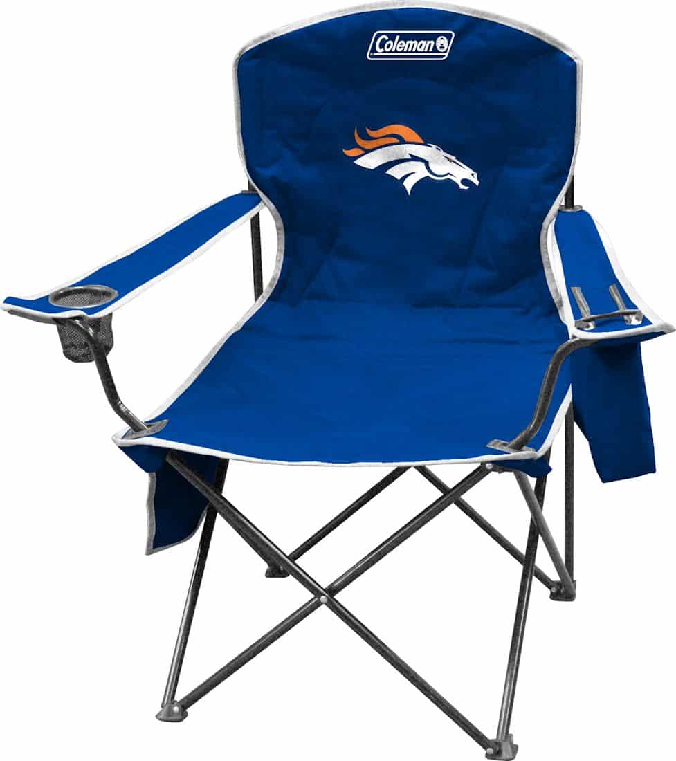 Denver Broncos XL Cooler Quad Chair - Detroit Game Gear