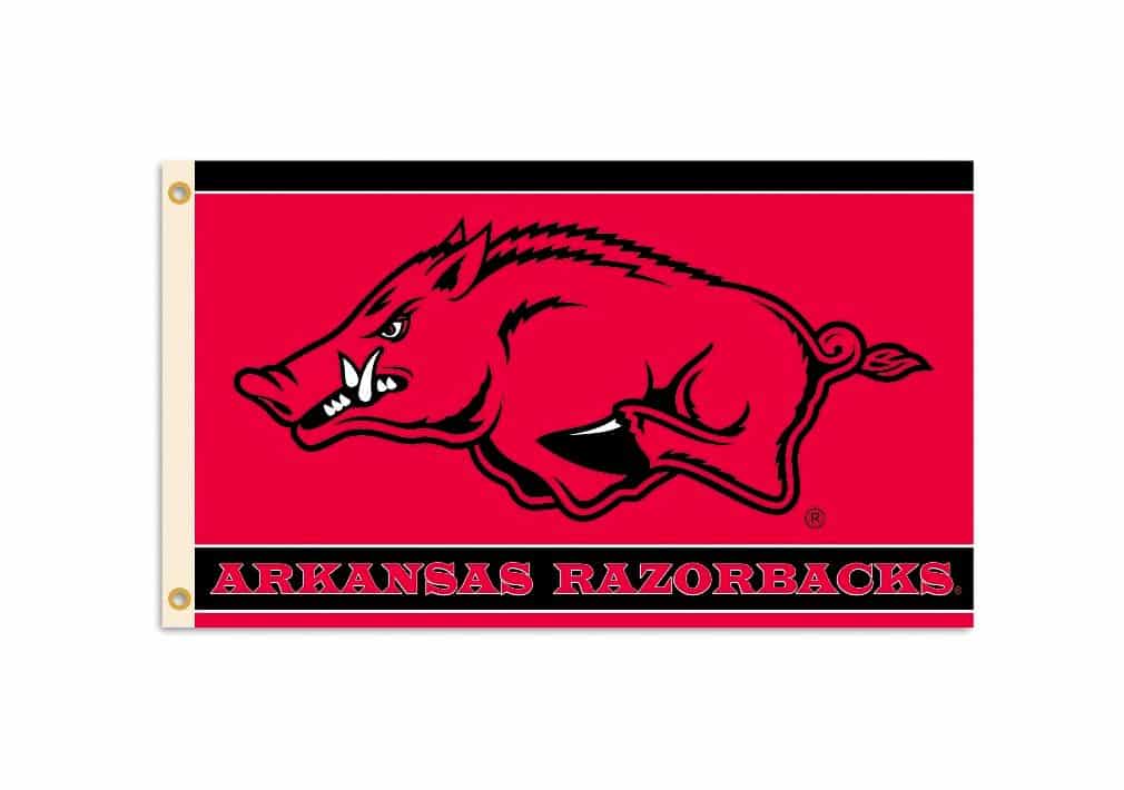 Arkansas Razorbacks 3'x5' Flag - Detroit Game Gear