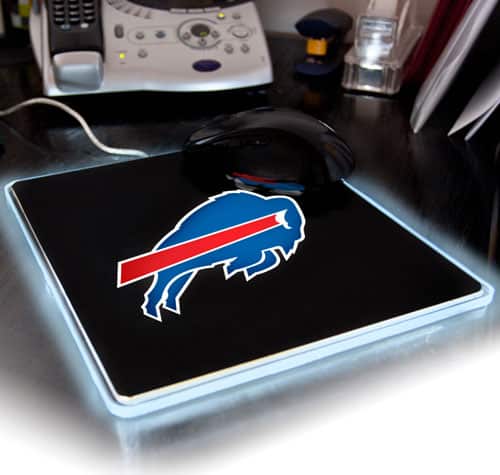 Buffalo Bills Mouse Pad - LED Lighted - Detroit Game Gear