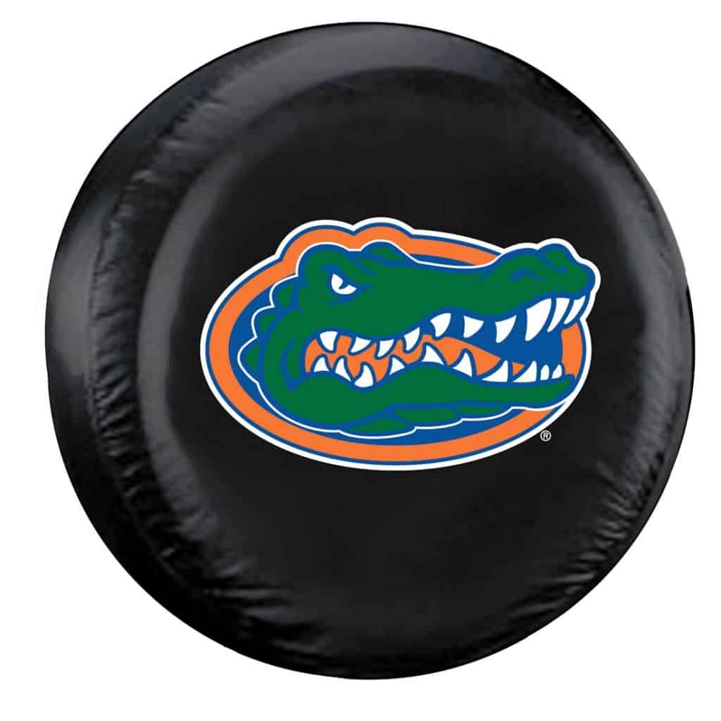 Florida Gators Black Tire Cover - Standard Size - Detroit Game Gear