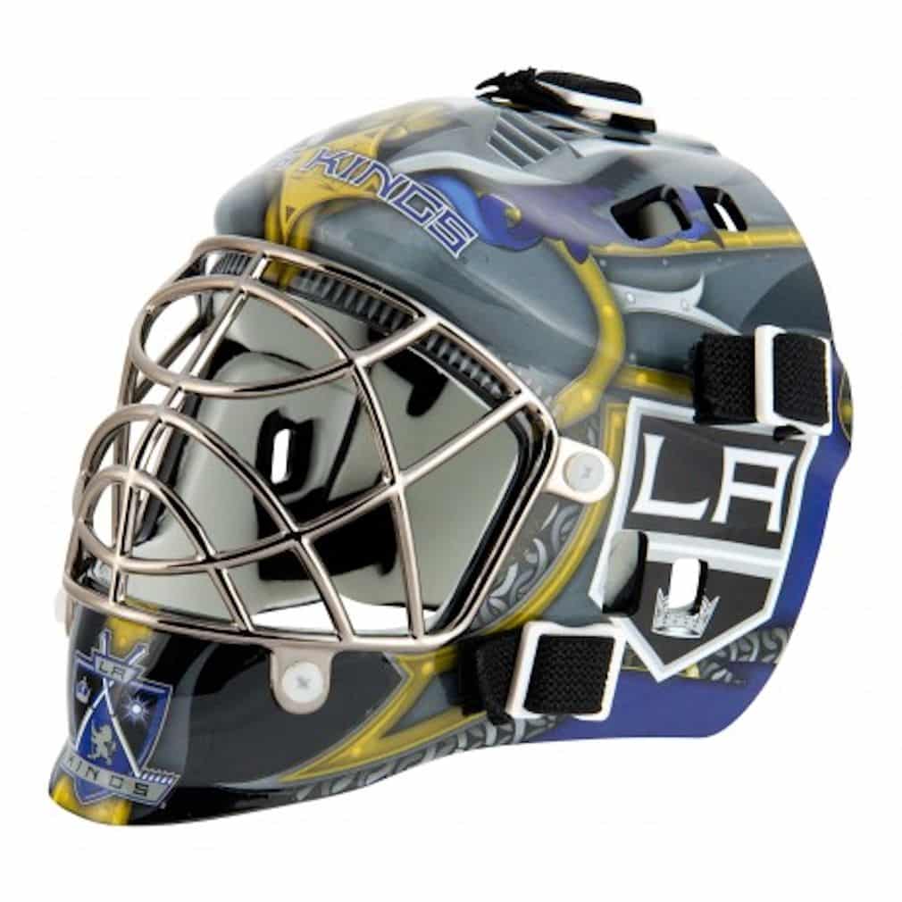 Los Angeles Kings Franklin Mini Goalie Mask - Detroit Game Gear