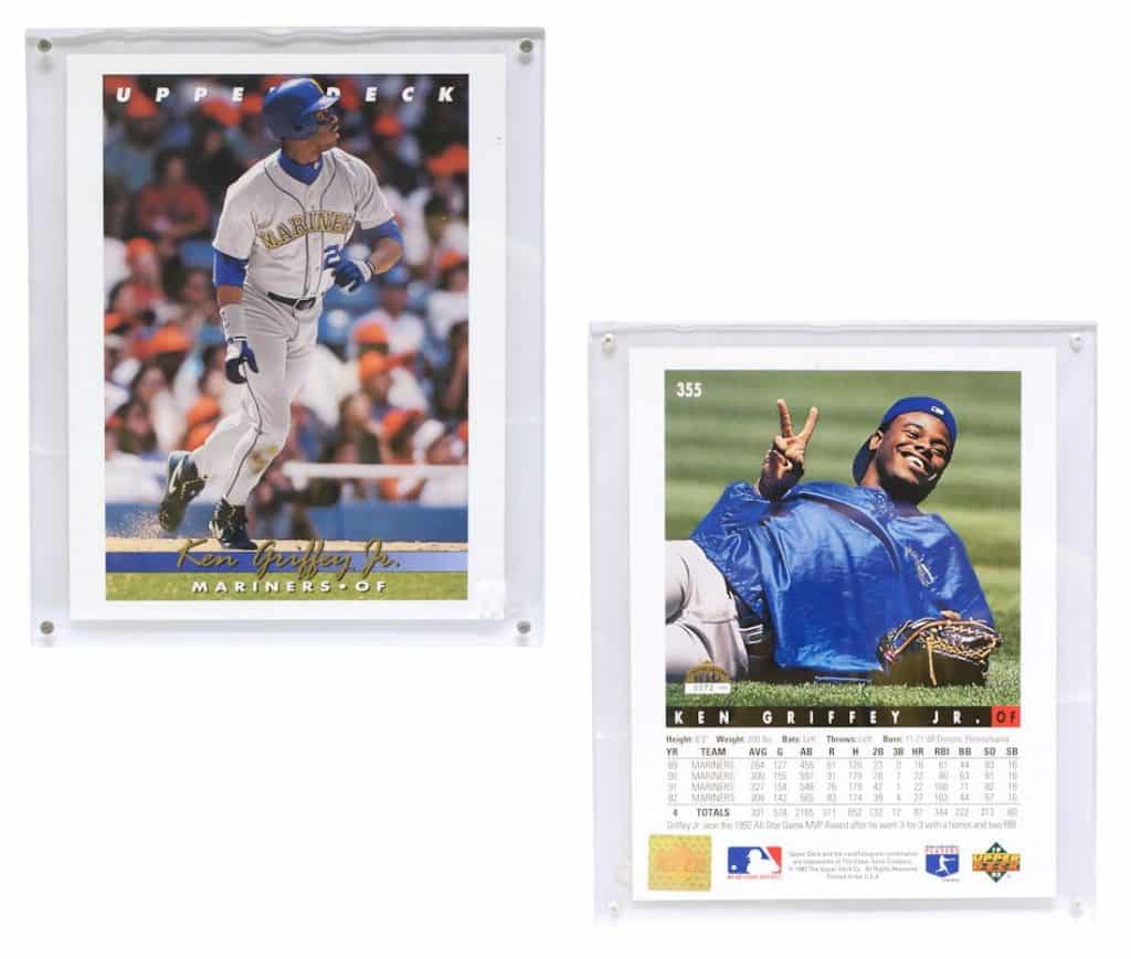 Seattle Mariners Ken Griffey Jr. 8"x10" Upper Deck Blow-Up Card with ...