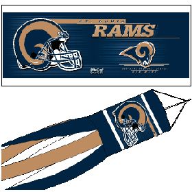 St. Louis Rams 57" Windsock - Detroit Game Gear