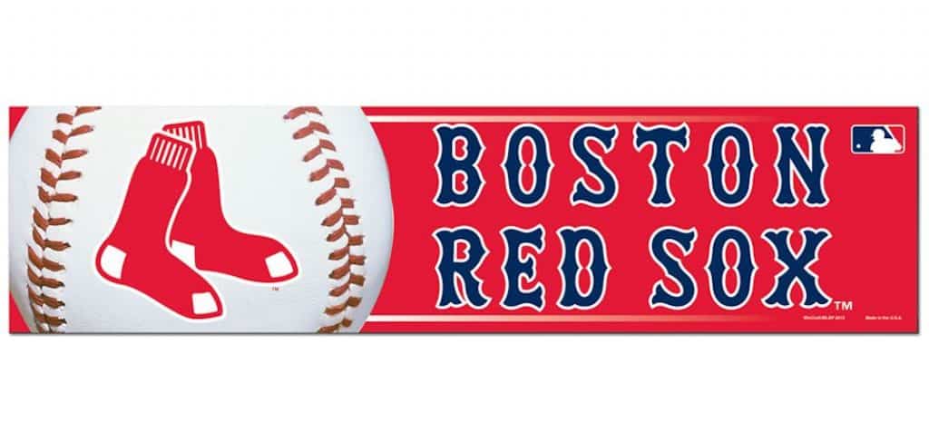 Boston Red Sox Bumper Sticker - Detroit Game Gear