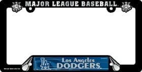 Los Angeles Dodgers License Plate Frame - Detroit Game Gear