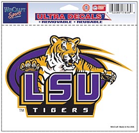 LSU Tigers 5"x6" Color Ultra Decal - Detroit Game Gear