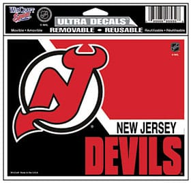 New Jersey Devils 5"x6" Color Ultra Decal - Detroit Game Gear