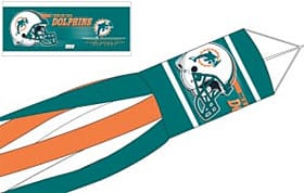 Miami Dolphins 57" Windsock - Detroit Game Gear