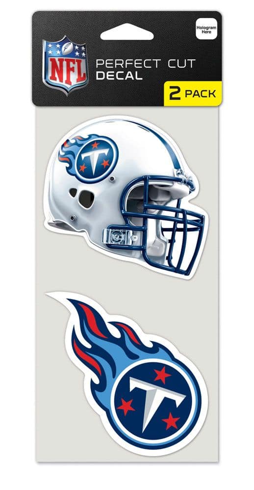 Tennessee Titans Set of 2 Die Cut Decals - Detroit Game Gear