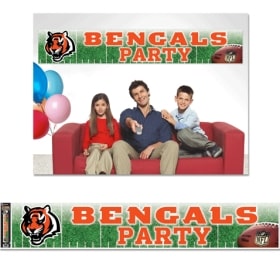 Cincinnati Bengals Party Banner - Detroit Game Gear