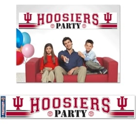 Indiana Hoosiers Party Banner - Detroit Game Gear