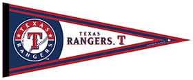 Texas Rangers Pennant - Detroit Game Gear