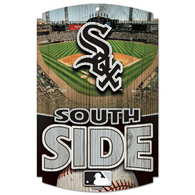 Chicago White Sox Wood Sign - South Side - Detroit Game Gear