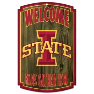 Iowa State Cyclones Wood Sign - Detroit Game Gear