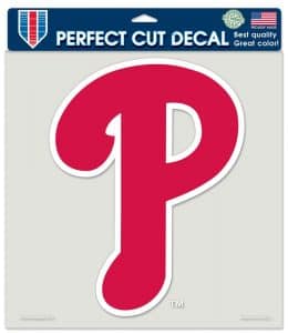 Philadelphia Phillies Die-Cut Decal - 8"x8" Color - Detroit Game Gear