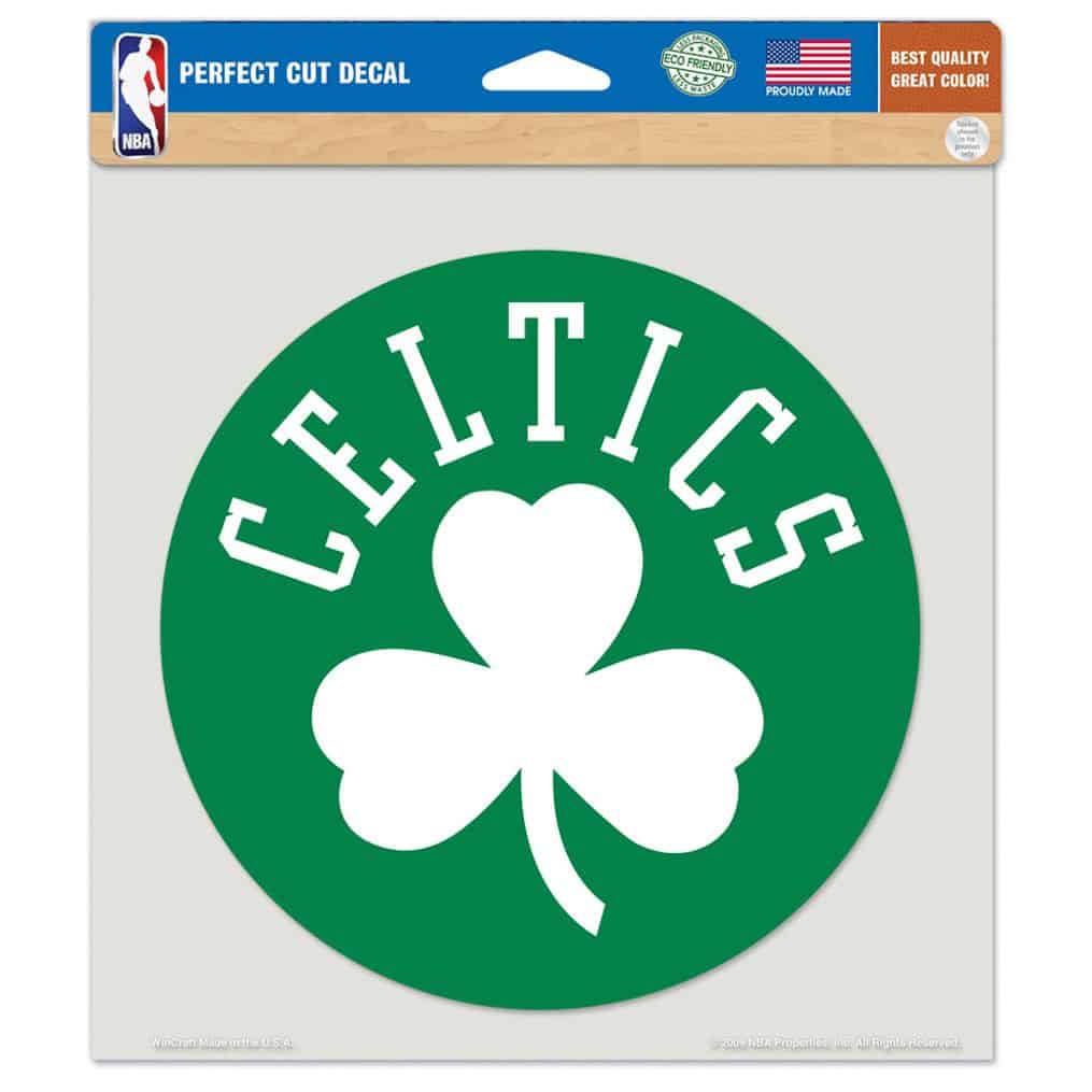 Boston Celtics Die-cut Decal - 8"x8" Color - Detroit Game Gear