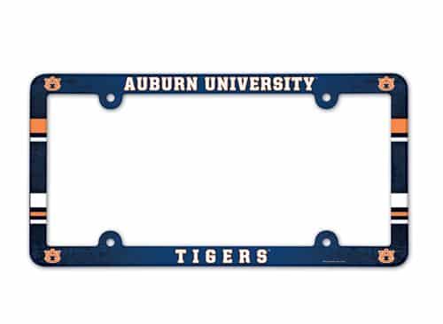 Auburn Tigers License Plate Frame - Full Color - Detroit Game Gear