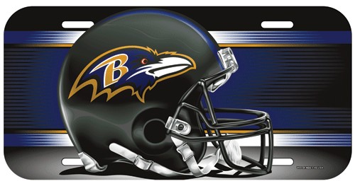 Baltimore Ravens License Plate - Detroit Game Gear