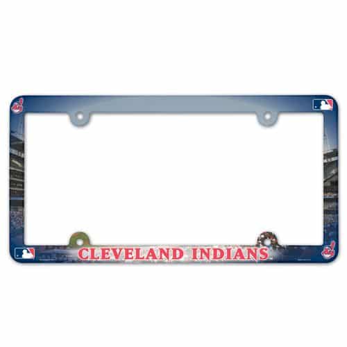 Cleveland Indians License Plate Frame - Full Color - Detroit Game Gear