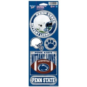 Penn State Nittany Lions Prismatic Stickers - Detroit Game Gear